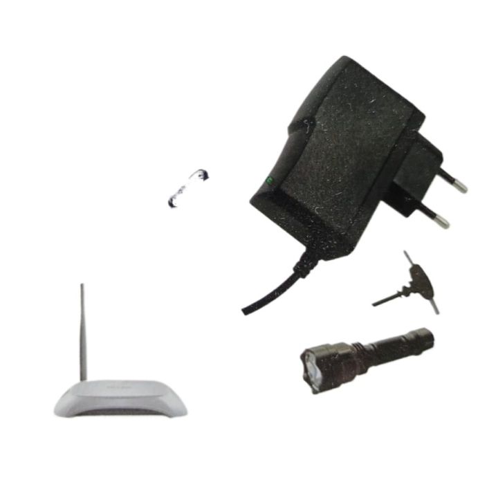 Silvertek 12V 1A Stitching Power Supply Adapter For Torch & Wi-Fi ...