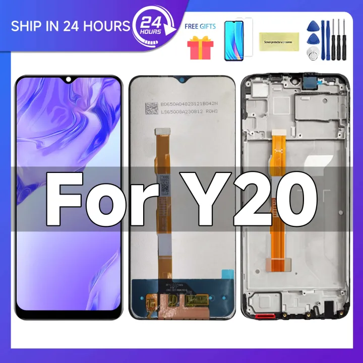 6.51| Original For VIVO Y20 V2029 / Y20i V2027 V2032 LCD Display Touch ...