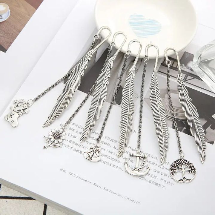 Feather Stainless Steel Silver Bookmark | Daraz.com.np