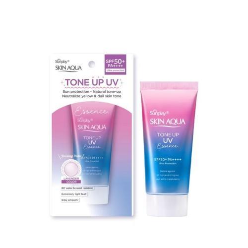 Sunplay Skin Aqua Tone Up UV Essence Lavender Sunscreen 50gm | Daraz.com.np