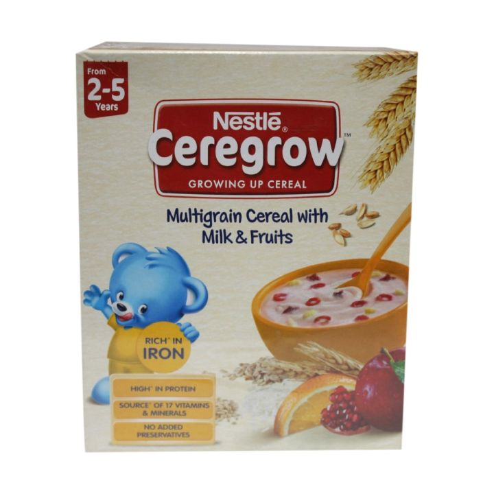 Nestle Cerelac Multigrain & Fruits - 2 To 5 Years- 300g | Daraz.com.np