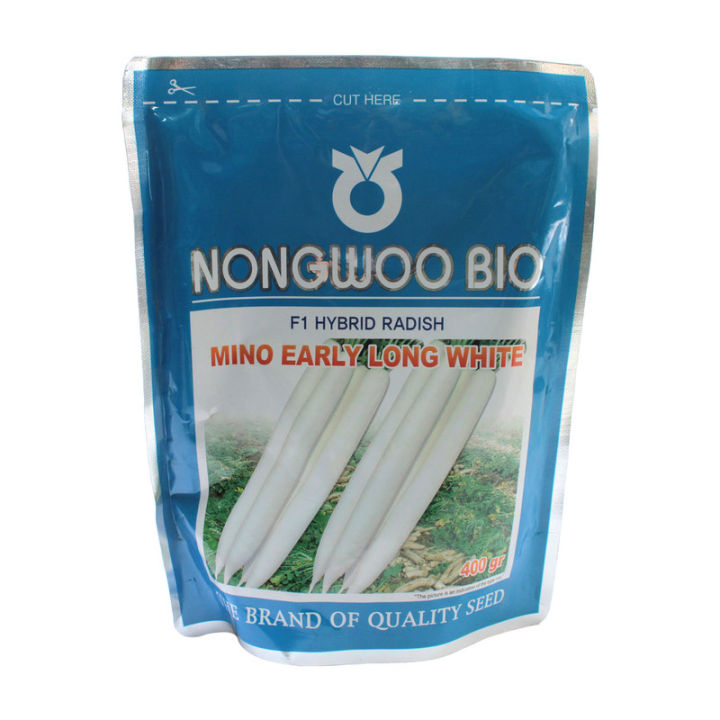 Nongwoo Bio F1 Hybrid Radish Seed 400gr | Daraz.com.np