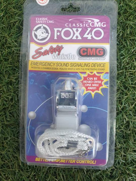 Fox 40 Safety Whistle Emergency Sound Signaling Device By Mitrata ...