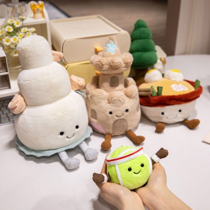 Cute PP Cotton Jellycat Plush Cake Doll Fluffy Soft Pine Tree Plush ...