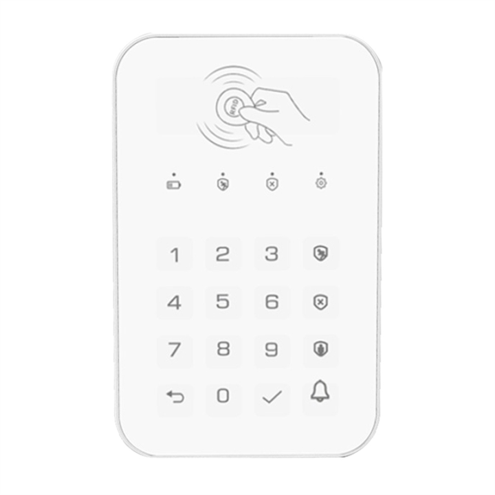 Wireless Touch Keypad Lock 433Mhz Frequency Ev1527 Code Unlock Security ...