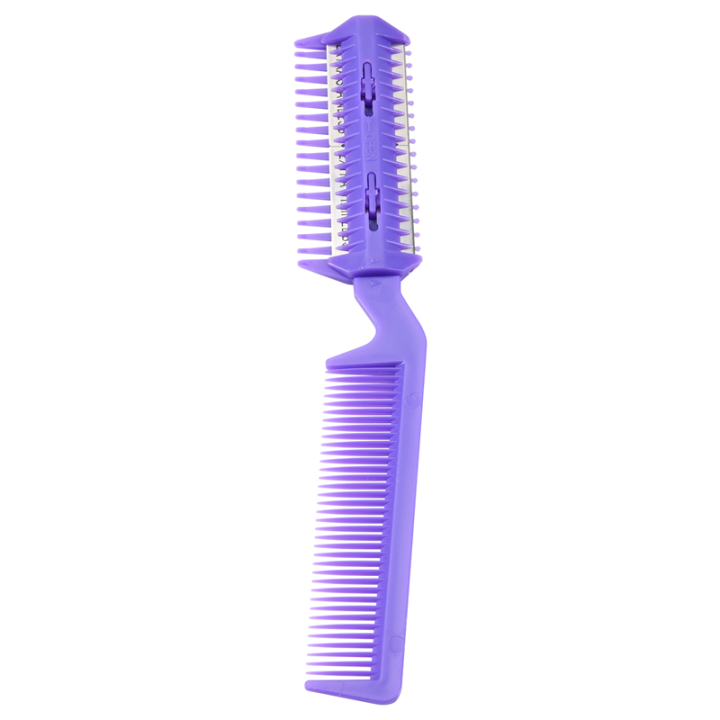 Plastic Hair Comb Cutter Trimmer Purple | Daraz.com.np