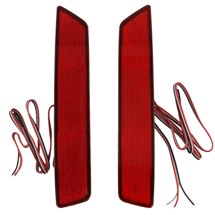 Car LED Rear Bumper Reflector Light Brake Light Tail Lamp For Fit 2020 ...