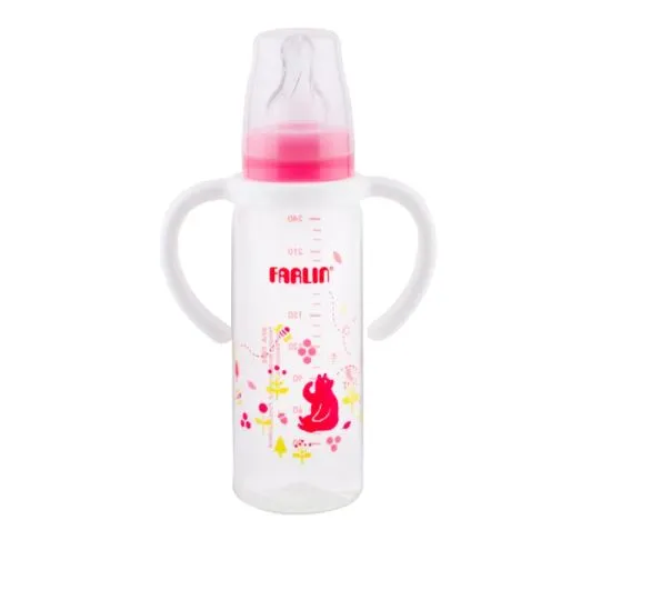 Farlin PP Standard Neck Feeder w/Handle 240ml | Daraz.com.np