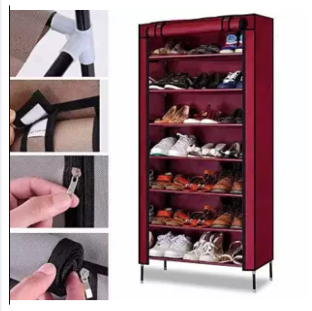 6 Layers Shoe Rack Portable And Folding (60 X 30 X 108 Cms) | Daraz.com.np