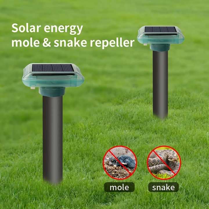 Solar Powered Reptile Repellent -1 Piece | Daraz.com.np