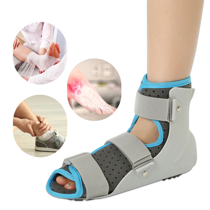 Ankle Foot Fracture Support Brace Sprain Protector Adjustable Foot Drop ...