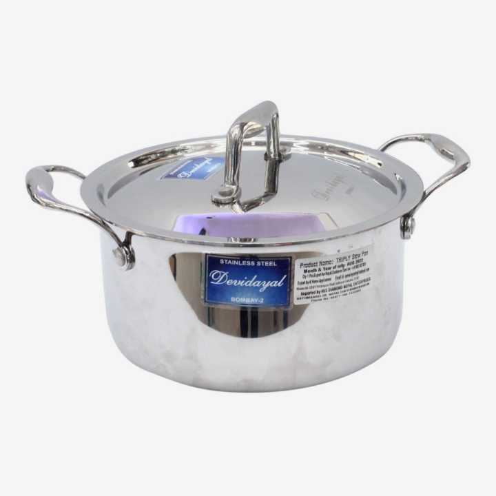 Triply Stew Pan 15-18 | Daraz.com.np