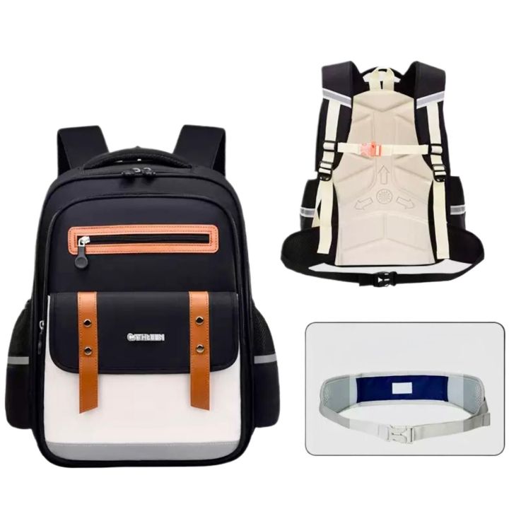 School Bag One Belt Free Kid's Waterproof Premium Quality Light Weight ...