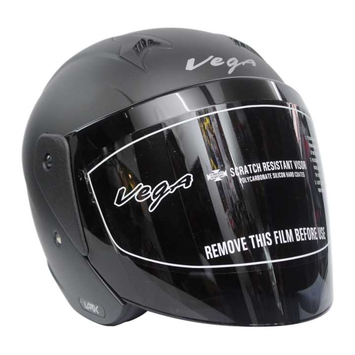 Vega Matte Black Lark Single Visor | Daraz.com.np