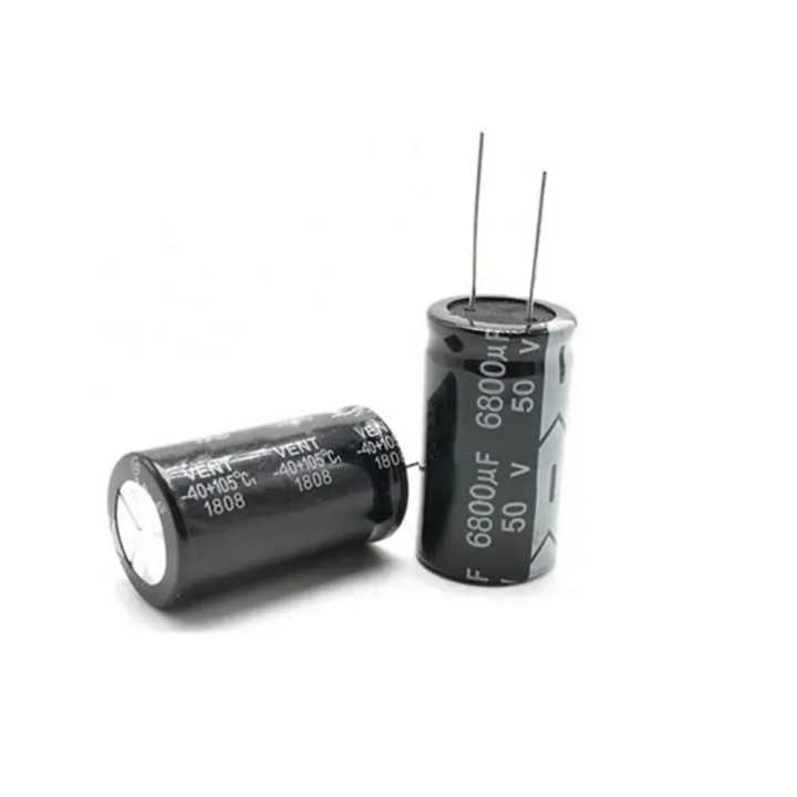 6800uf 50v Capacitor Aluminum Electrolytic - Pack of 2 | Daraz.com.np