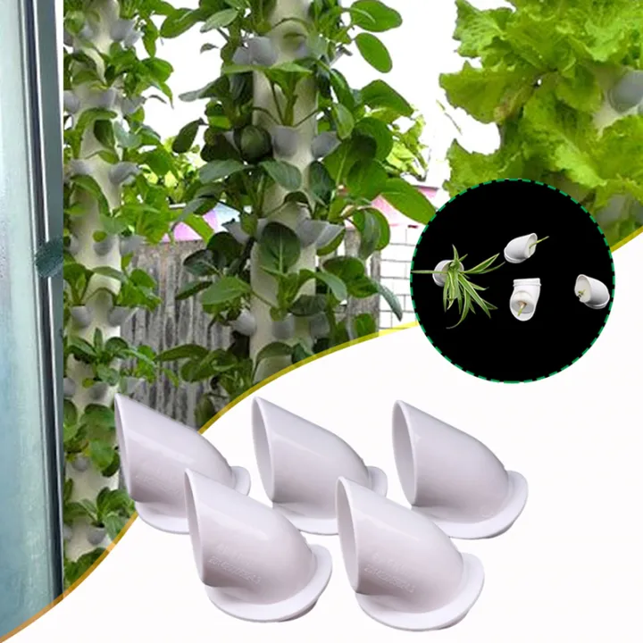 5Pcs Column Planting Cup DIY Hydroponic Colonization Cups Plant Grow ...