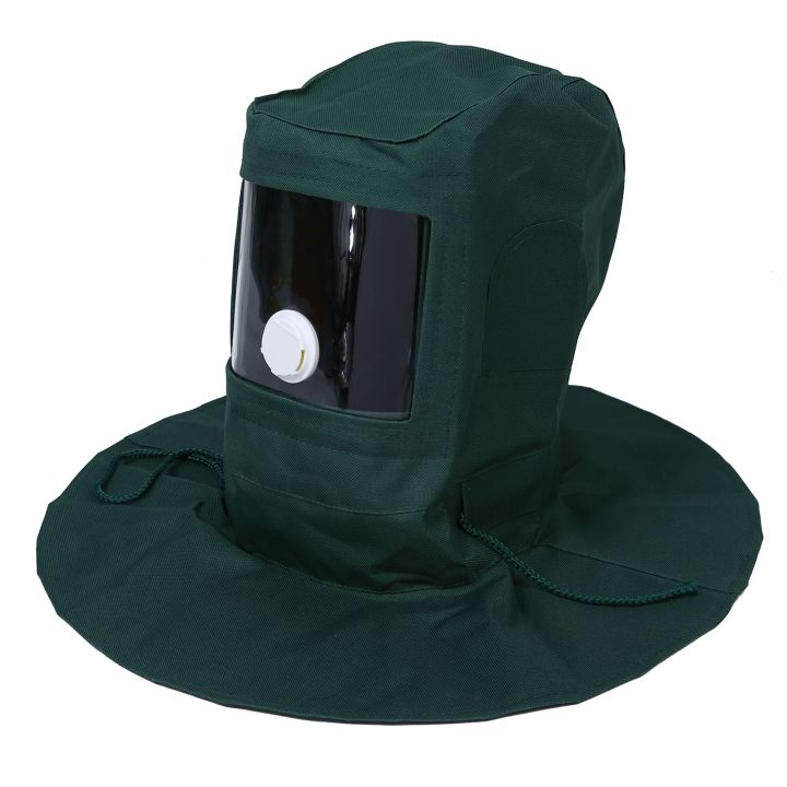 Sand Blasting Sandblaster Mask Cap Wind Dust Anti Protective Tool ...