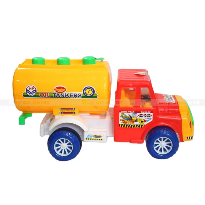 Yellow Oil Tanker Toy | Daraz.com.np
