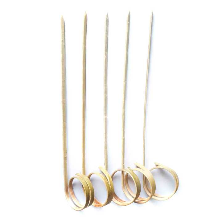 100 Bamboo Picks 4 Inch Sticks Skewers (Fruit 4 Toothpicks For ...