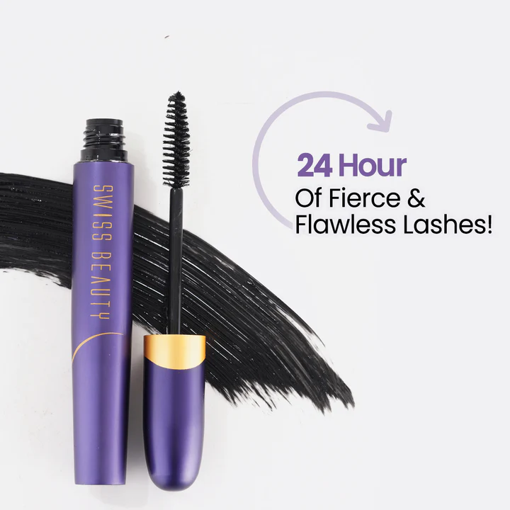 Swiss Beauty Bold Eye Super Lash Waterproof Mascara For Eye Makeup ...