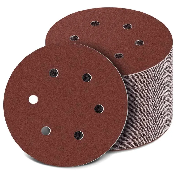 150mm Sanding Disc, 6 Inch Hook and Loop Sanding Pads, 200 Pcs ...