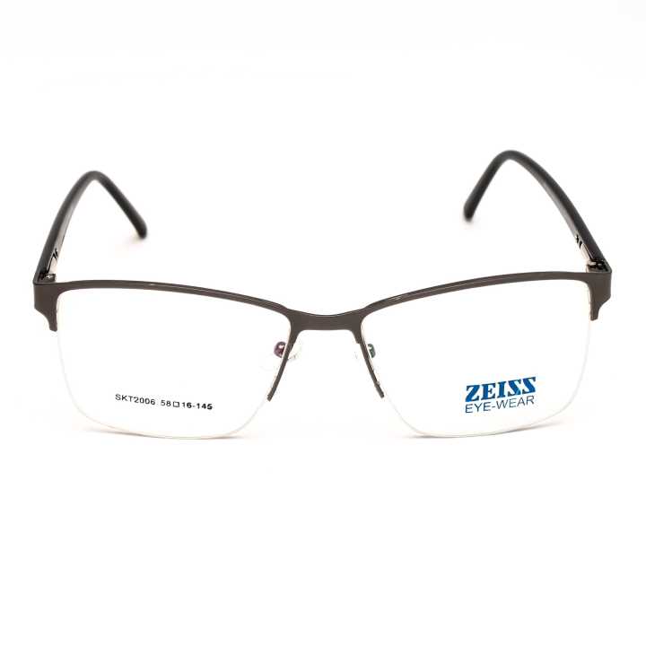Brown Frame Transparent Lens Eyewear Spectacles For Unisex With Box ...