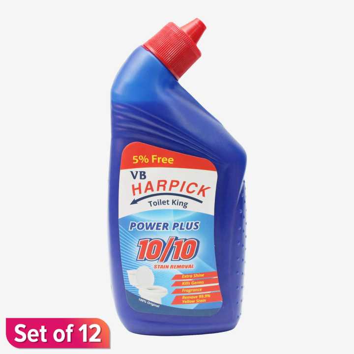 VB Harpick Toilet King Power Plus Set Of Twelve 500 ml | Daraz.com.np