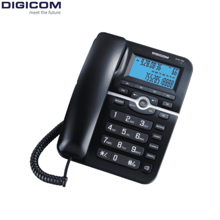Digicom DG-G62 LCD Caller ID Landline Telephone | Daraz.com.np