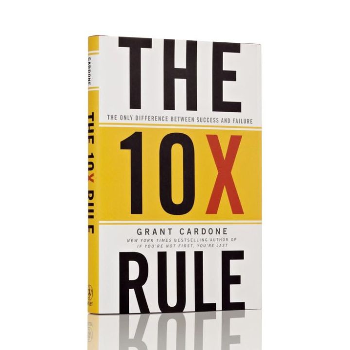 The 10X Rule: The Only Difference Between Success and Failure | Daraz ...