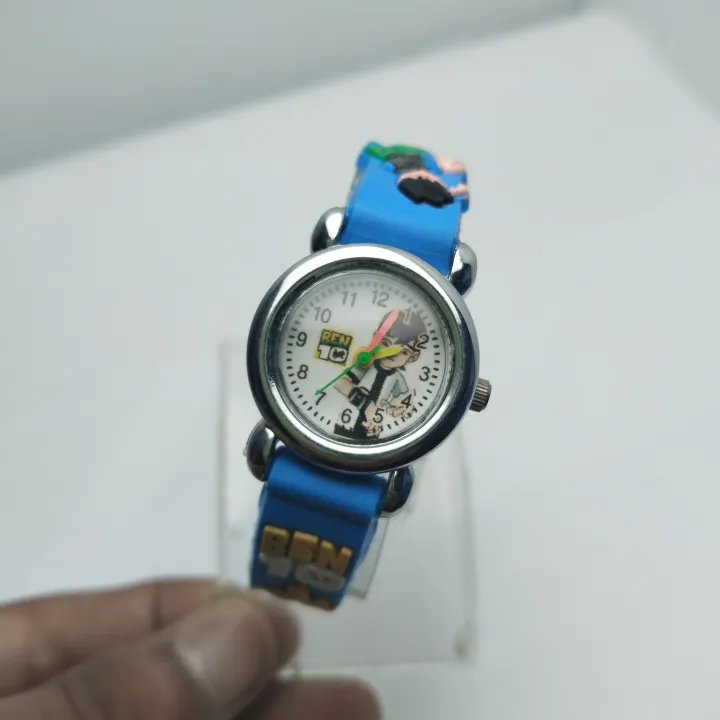 Ben Ten Printed Rubber Strap Kids Watch | Daraz.com.np