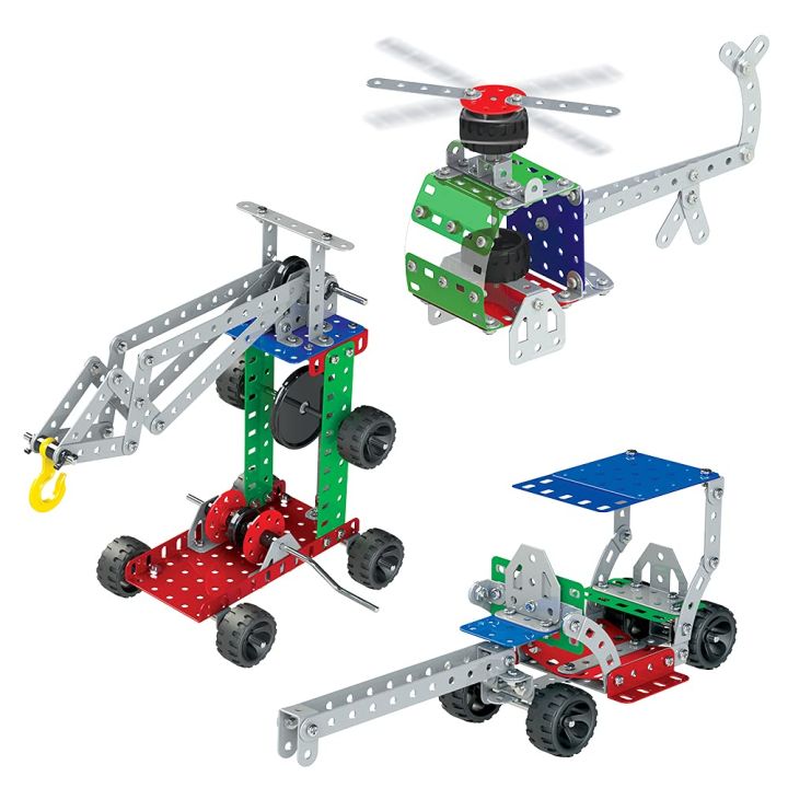 MECHANIX-4 | Engineering System For Creative Kids | Age 7+ | 20 Models ...