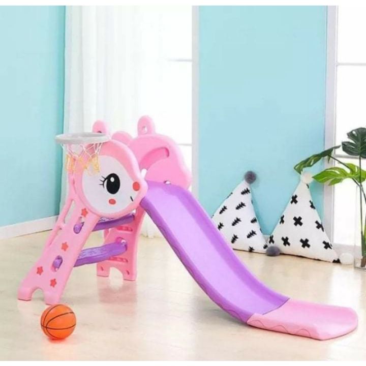 Baby Nest-Slide for kids 2in1 indoor outdoor ring and ball included ...