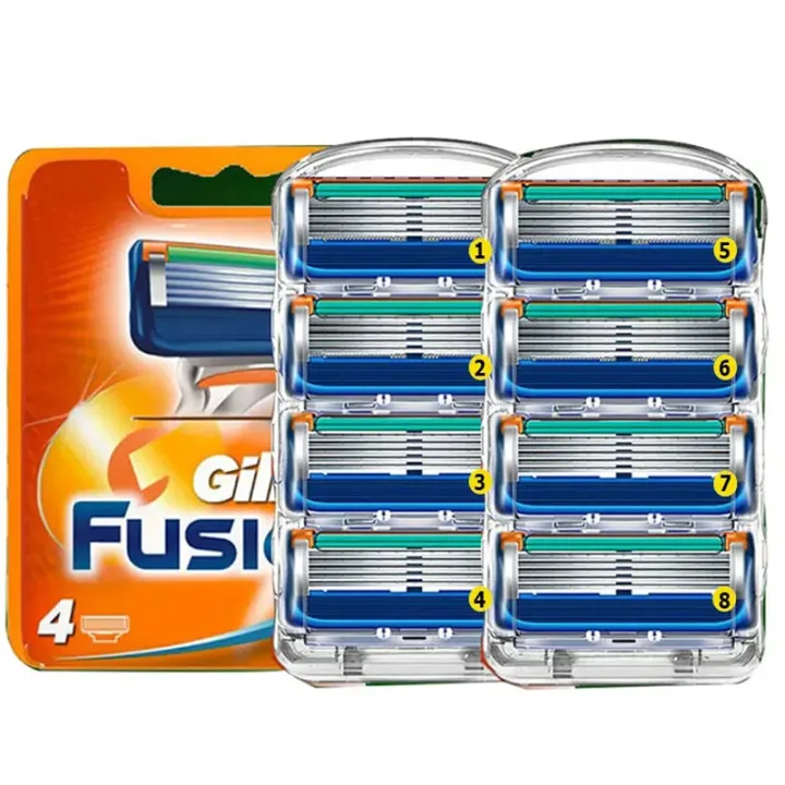 2025 NEW 16/12/8/4PCS High Quality 5-ply Razor Manual Shaving Blades ...