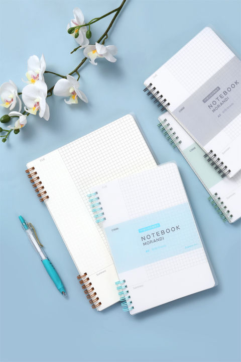 Square Grid Notebook /Comix C5606 Morandi PP Cover Notebook with Two ...