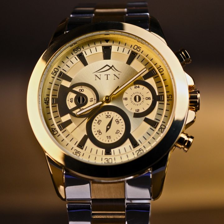 NTN - 4013GMGD - Business Analog Luxury - Stainless Steel - Fine Alloy ...