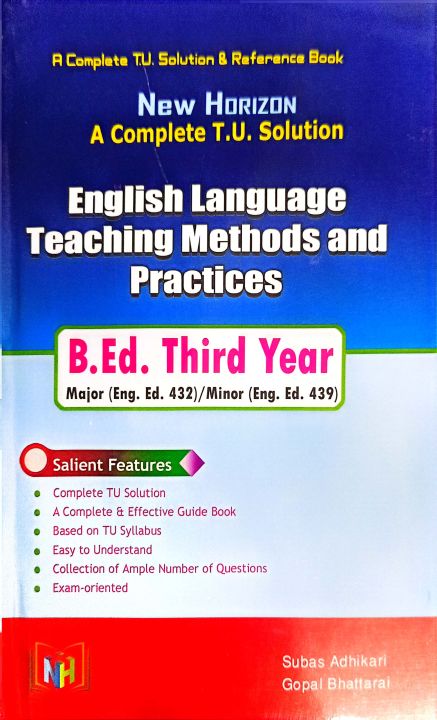 English Language Teaching Methods and Practices (B.ed Third Year) Hpdc ...