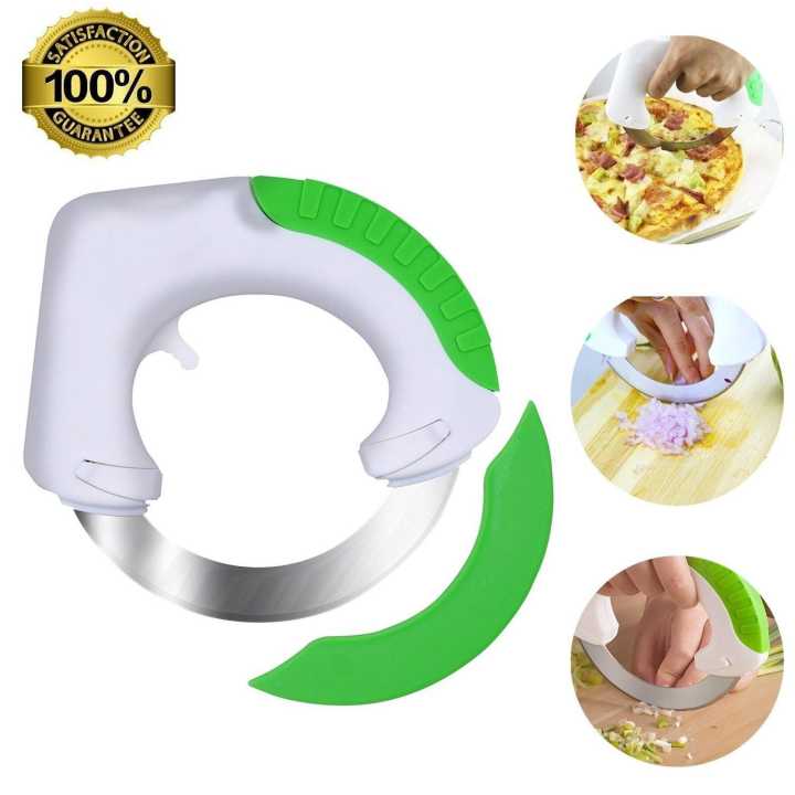 Circular Rolling Knife Stainless Steel, Universal Kitchen Knife, Round ...