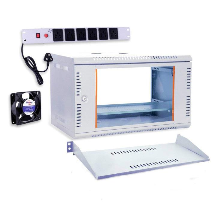 6U DVR Rack & Networking Rack, 6U Mini CCTV/DVR/NVR/Router Cabinet BOX ...