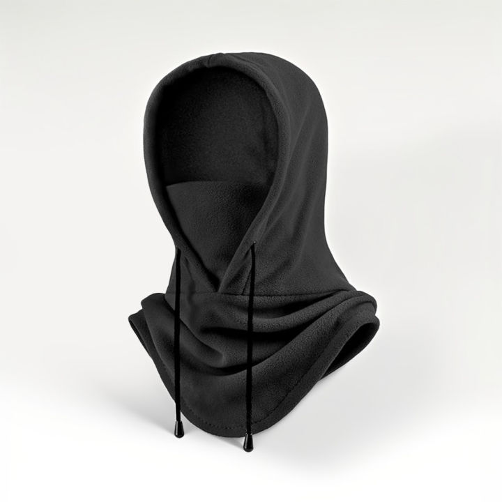 Black Flap Face Mask and Cap | Daraz.com.np