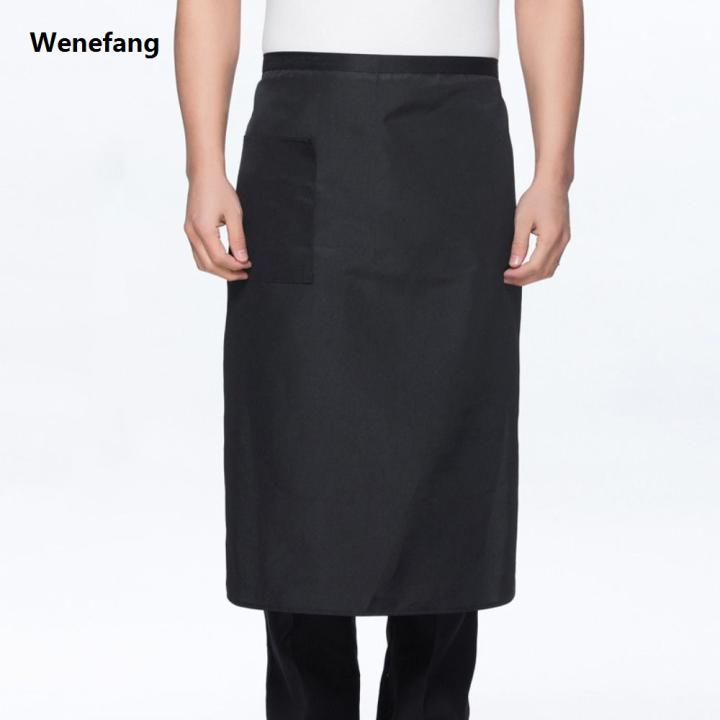 Wenefang Chef Apron Back Kitchen Chef Apron Half Body Men's Hotel ...