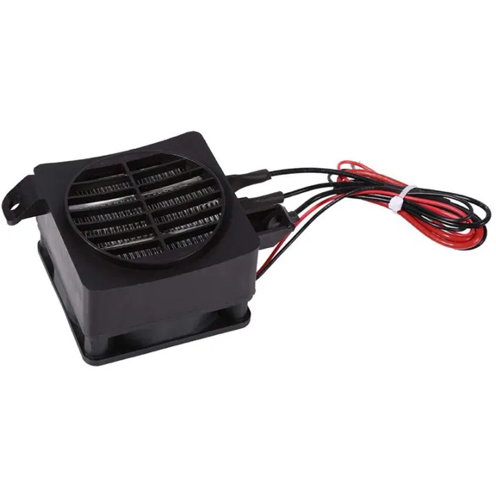 2X PTC Air Heater Fan Heater 100 Watt 12V Energy Saving Auto Fan Heater ...
