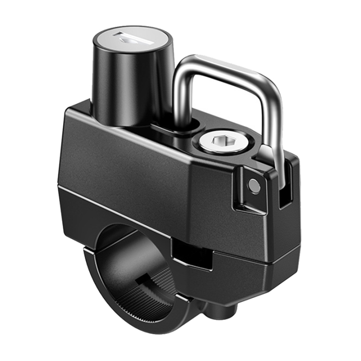 Motorcycle Helmet Lock Anti-Theft Bicycle Helmet Lock with 2 Keys and ...