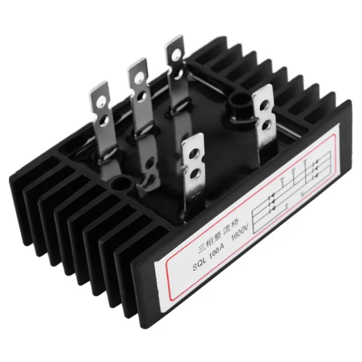 Widely Used 100A Three Phase Diode Bridge Rectifier 1600V High ...
