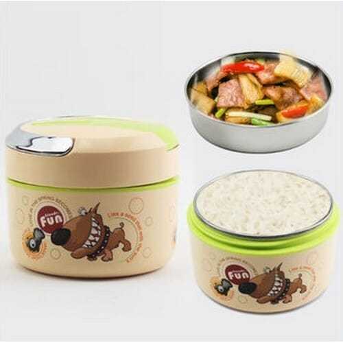 QQ Lunch Box Stainless Steel Inside 800ml Tiffin Box | Daraz.com.np