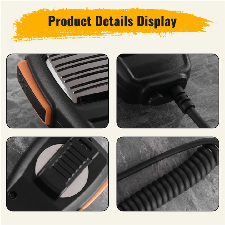 Kqueebee speaker microphone microphone for UV-5R UV5R UV-5RE UV-B6 ...