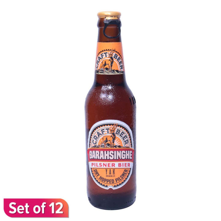 Barahsinghe Pilsner Craft Beer, 330ml, 12 Piece | Daraz.com.np