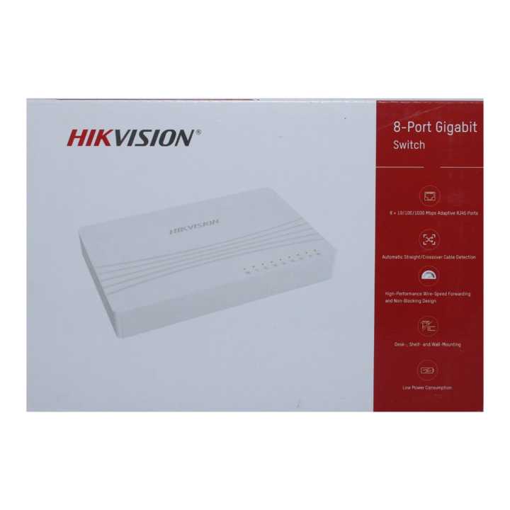 Hikvision 8-Port Gigabit Switch | Daraz.com.np