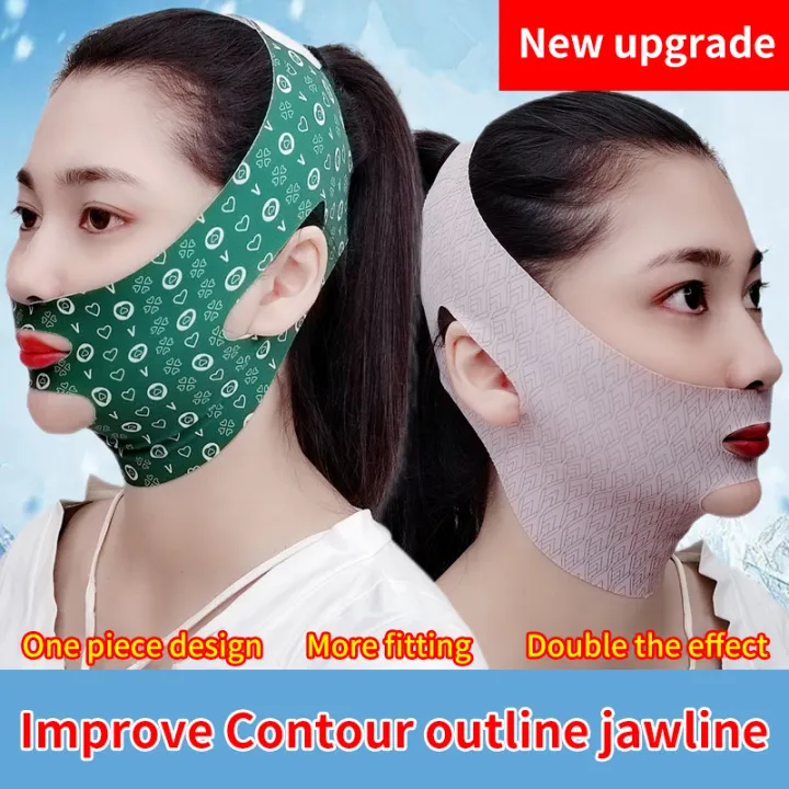 Face Bandage Breathable V Face Band Cheek Lift Up Anti Wrinkle Face ...