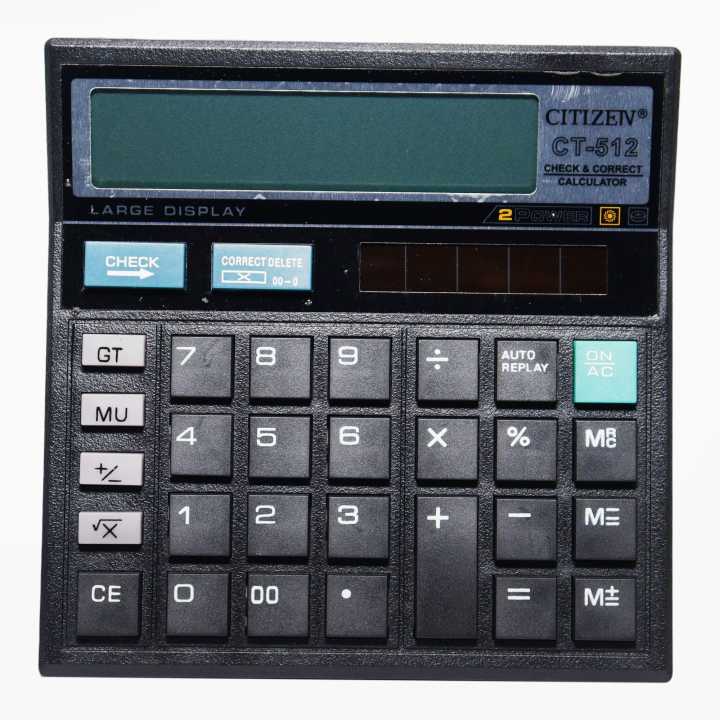 Check & Coreect Calculator CT-512 | Daraz.com.np