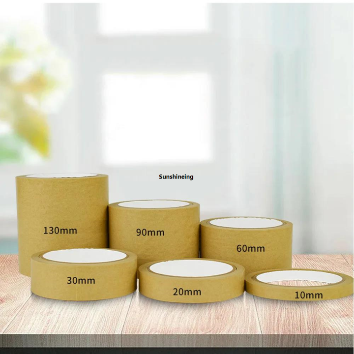 Tools Kraft Paper For Tape Glue Bundle Kraft Paper 50mm*20m Glue Brown ...